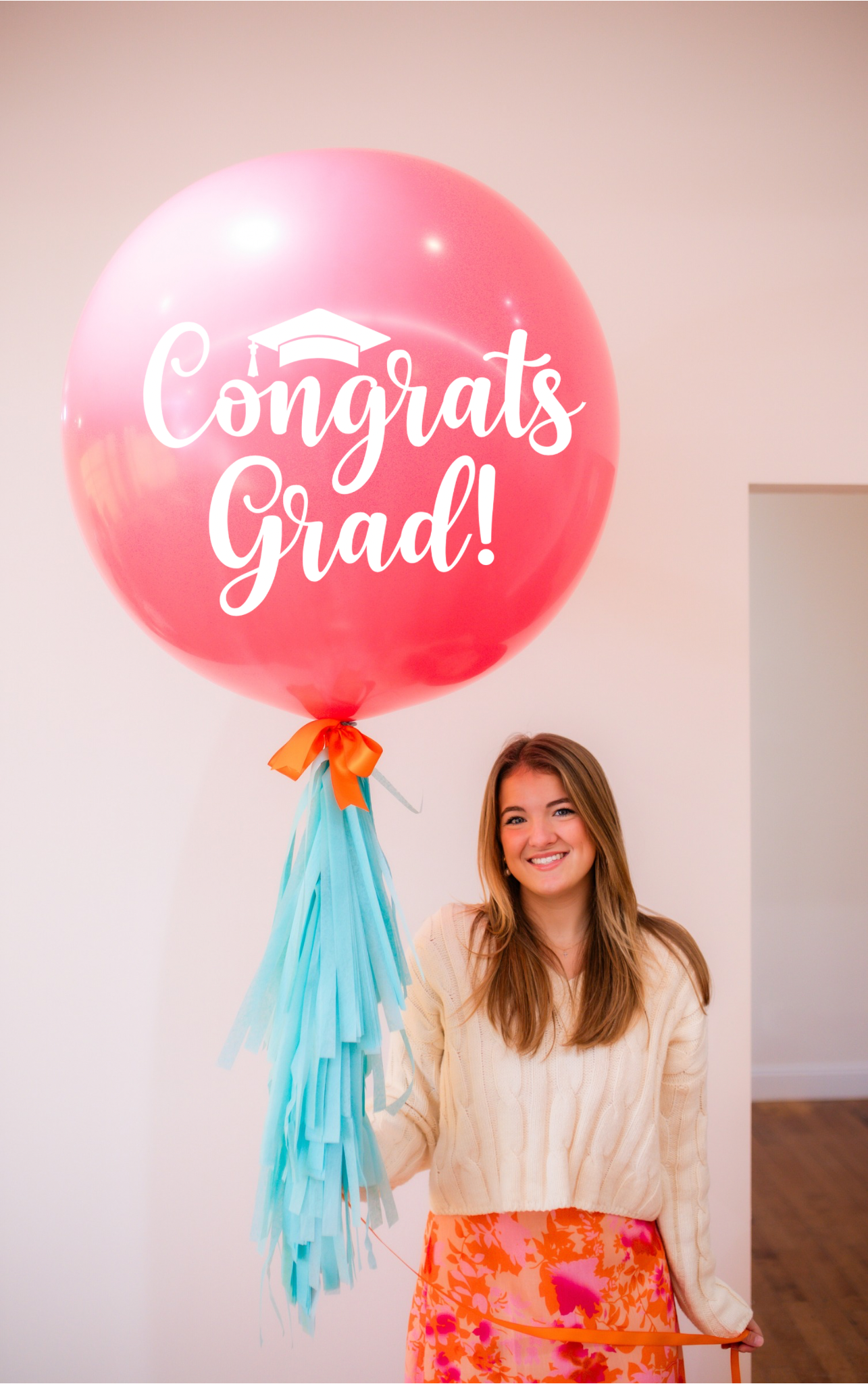 Custom Graduation Balloon | SOLID COLOR | The Balloon Garden