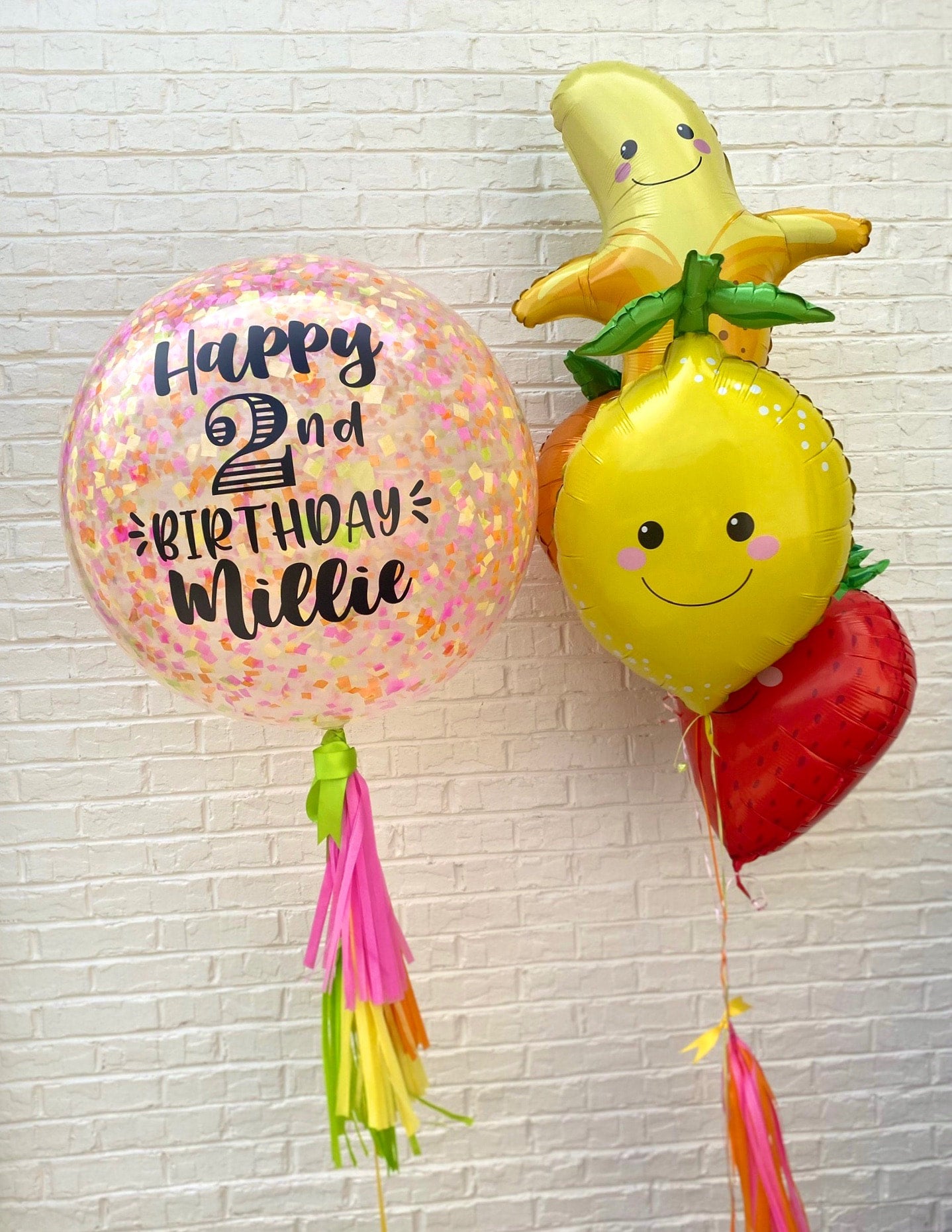 Medium CONFETTI CustomBalloon. YOU choose your COLORS and WORDS | The ...